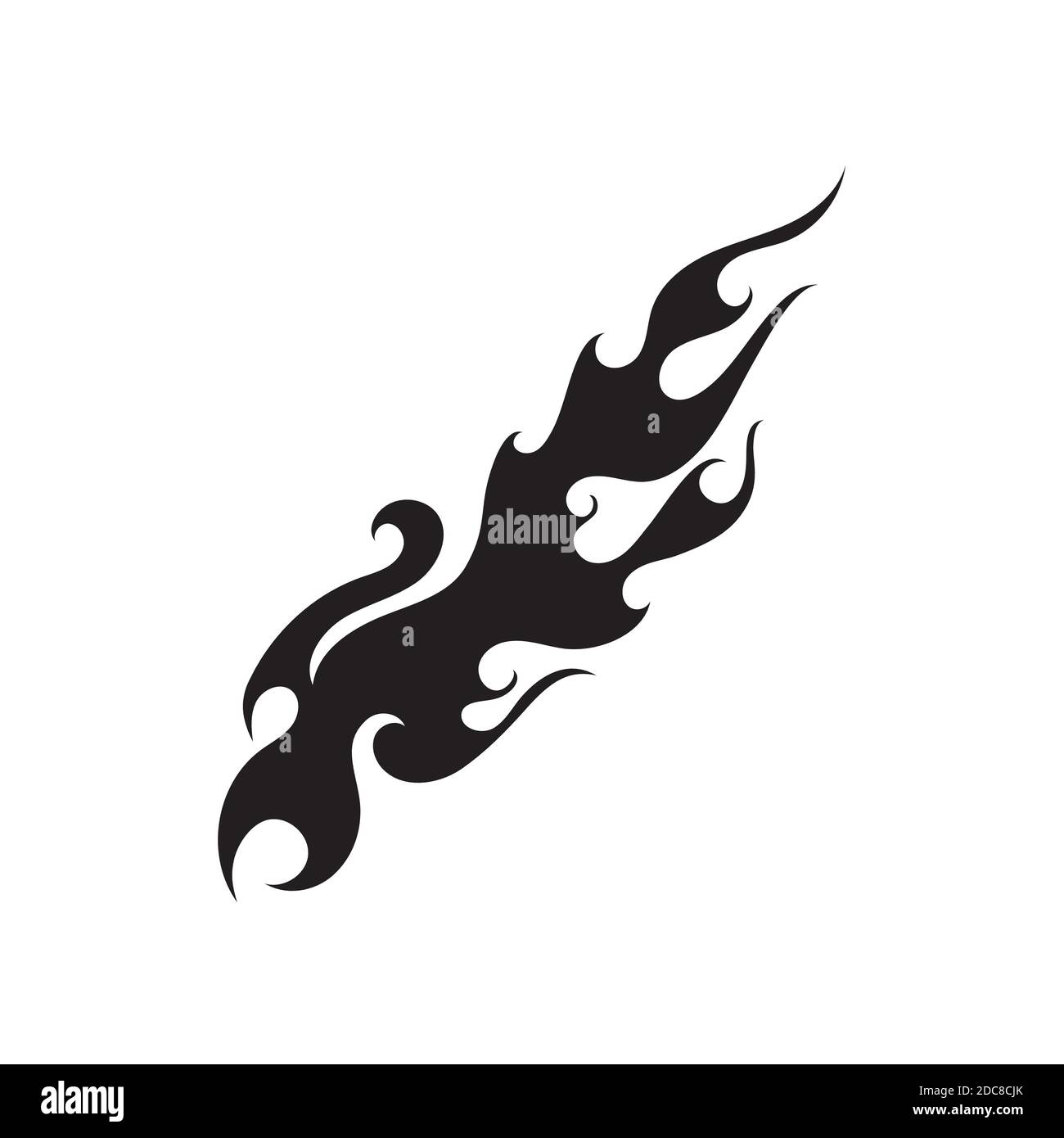 tribal flame vector symbol image Stock Vector Image & Art - Alamy