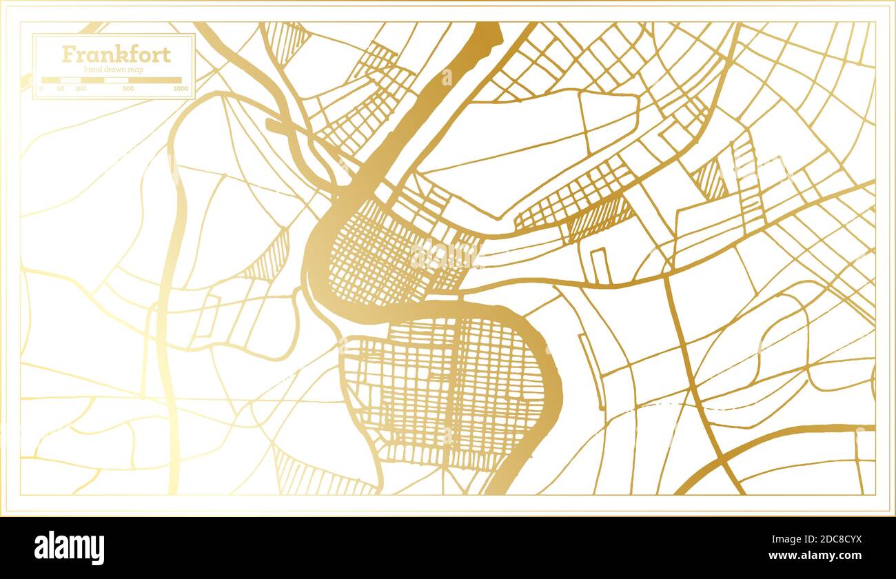 Map Of Frankfort High Resolution Stock Photography and Images - Alamy