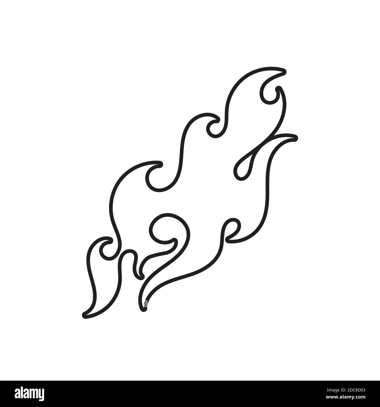 tribal flame vector symbol image Stock Vector Image & Art - Alamy