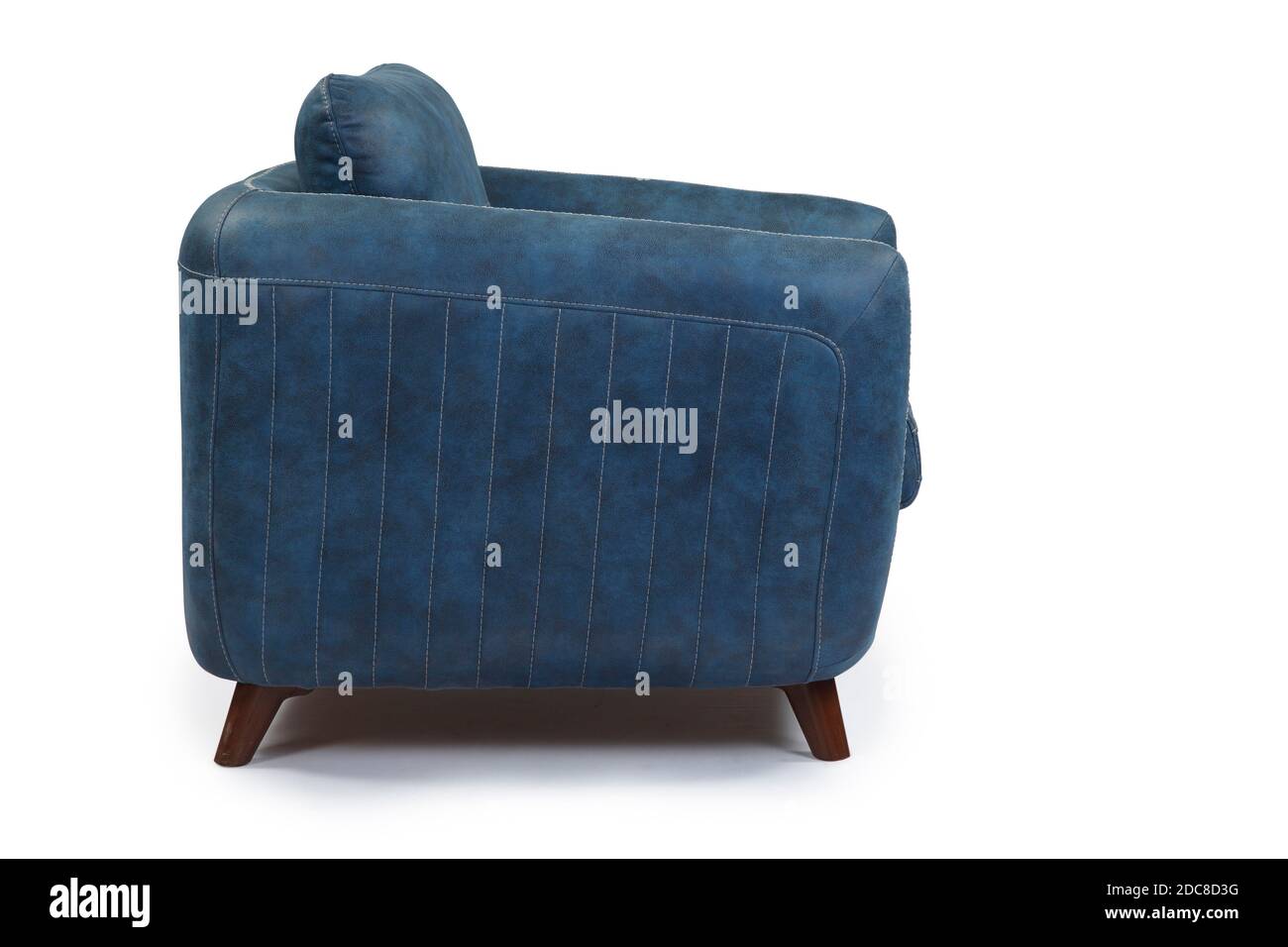 Single sofa modern comfort on white background . side view Stock Photo ...