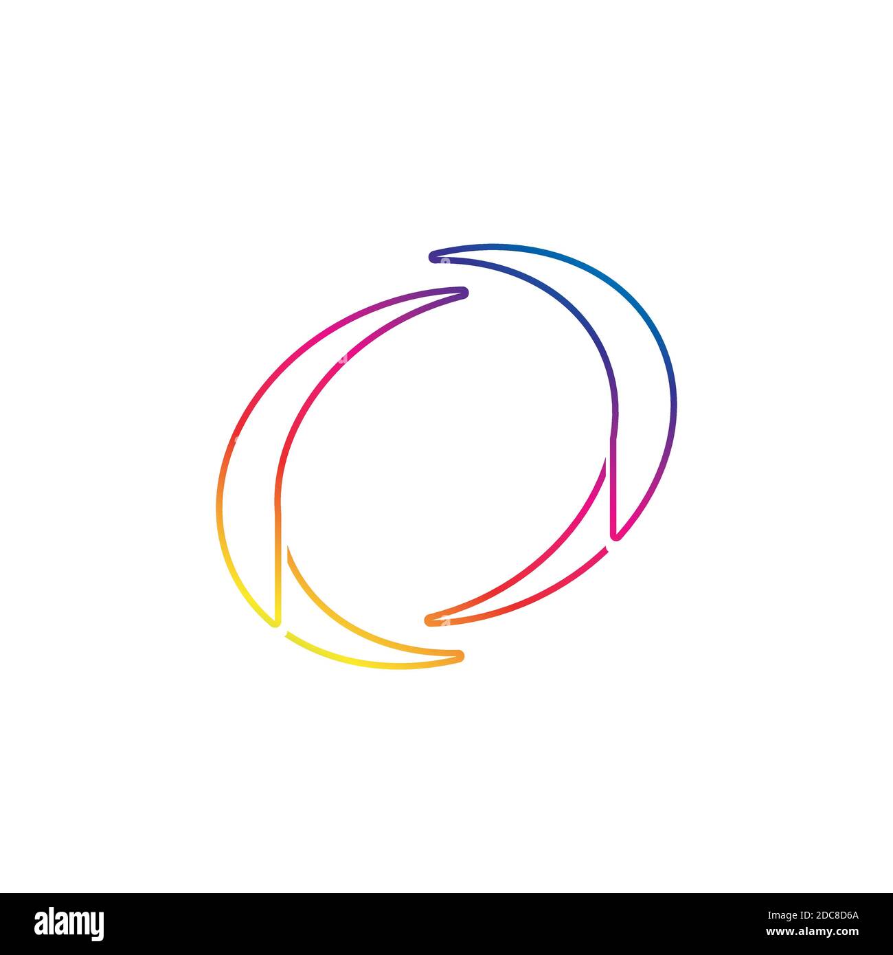 Circle ring logo and symbol vector Stock Vector Image & Art - Alamy