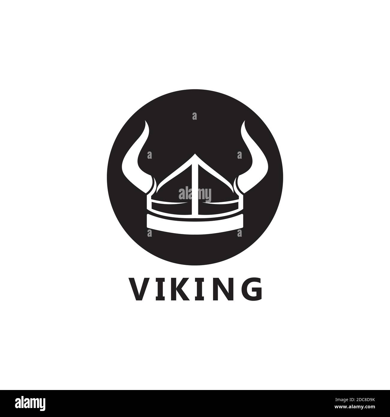 viking head logo and symbol vector Stock Vector Image & Art - Alamy