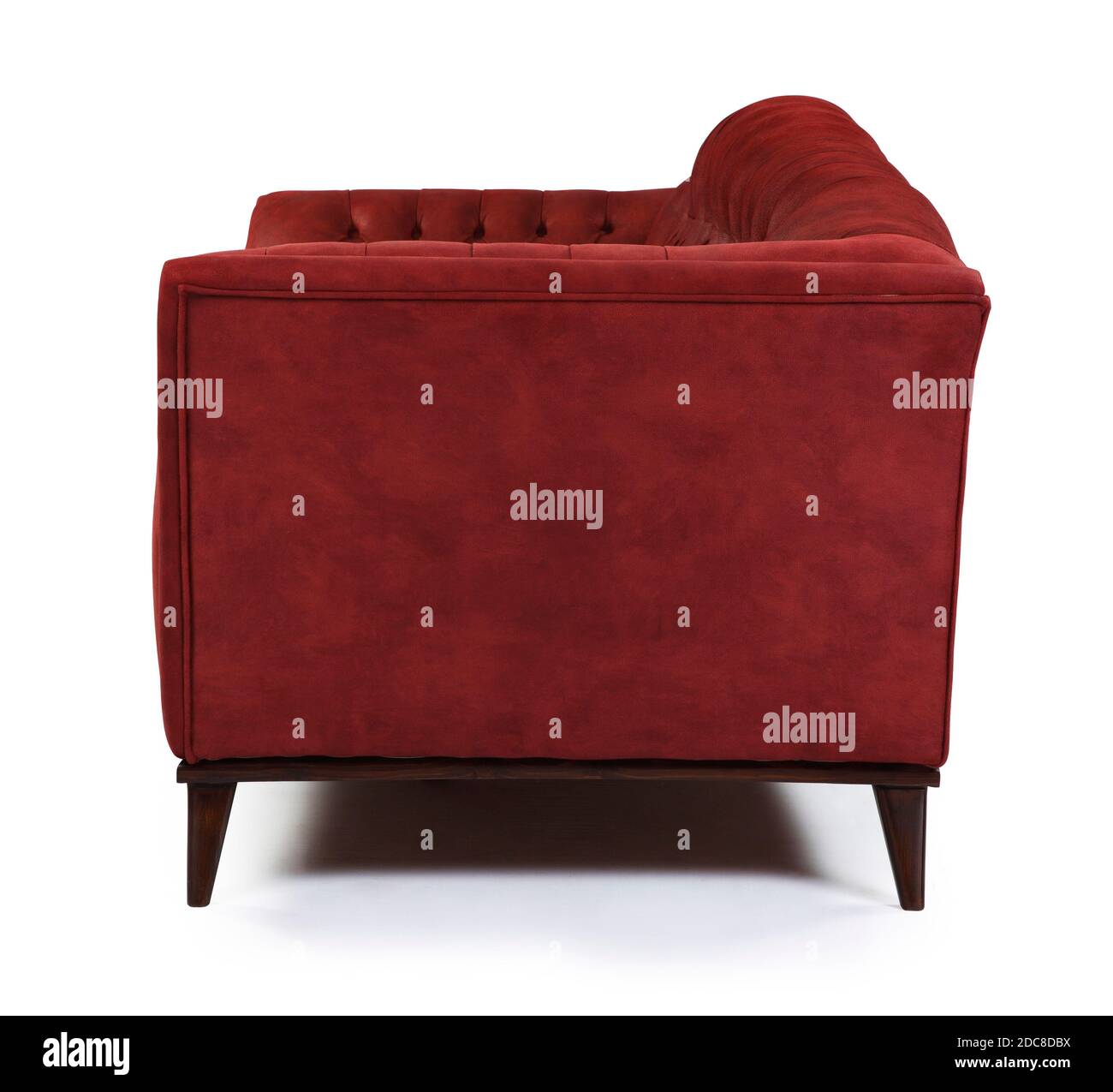 Single sofa modern comfort on white background . side view Stock Photo ...