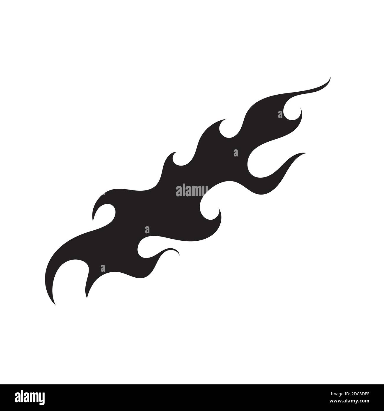 tribal flame vector symbol image Stock Vector Image & Art - Alamy