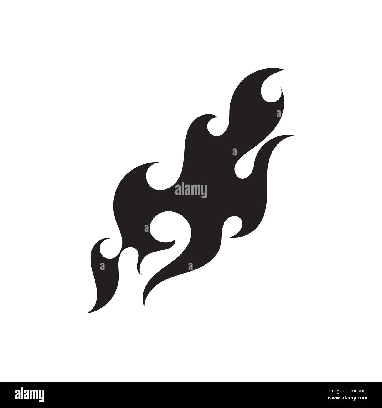 tribal flame vector symbol image Stock Vector Image & Art - Alamy