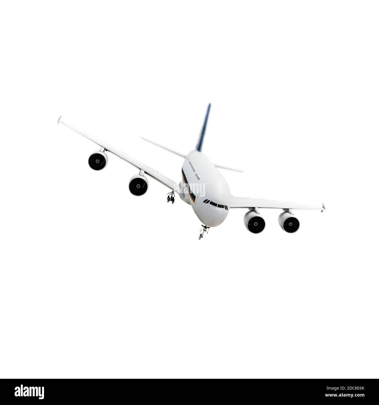 airbus isolated on white background 3d illustration Stock Photo - Alamy