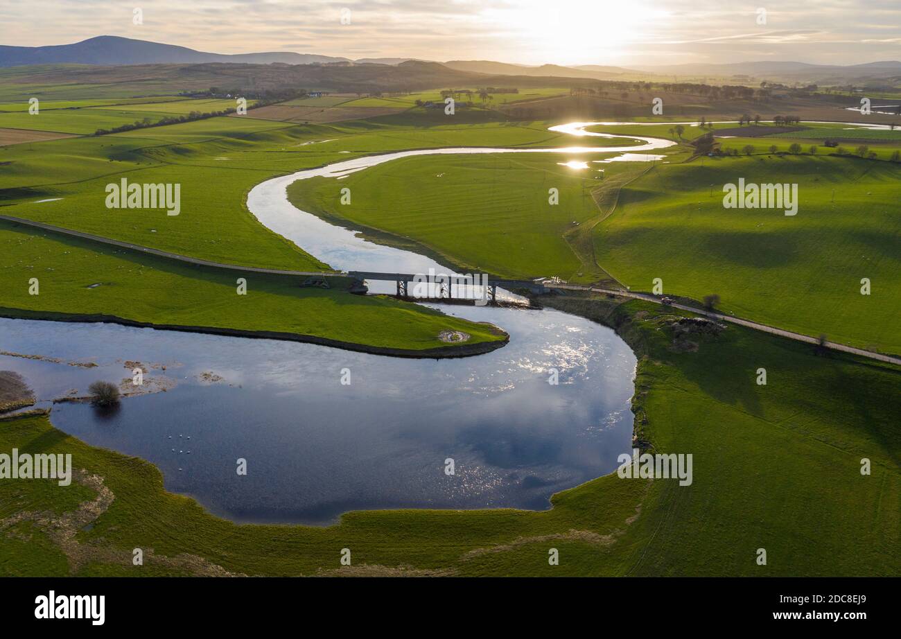Oxbow aerial hi-res stock photography and images - Alamy