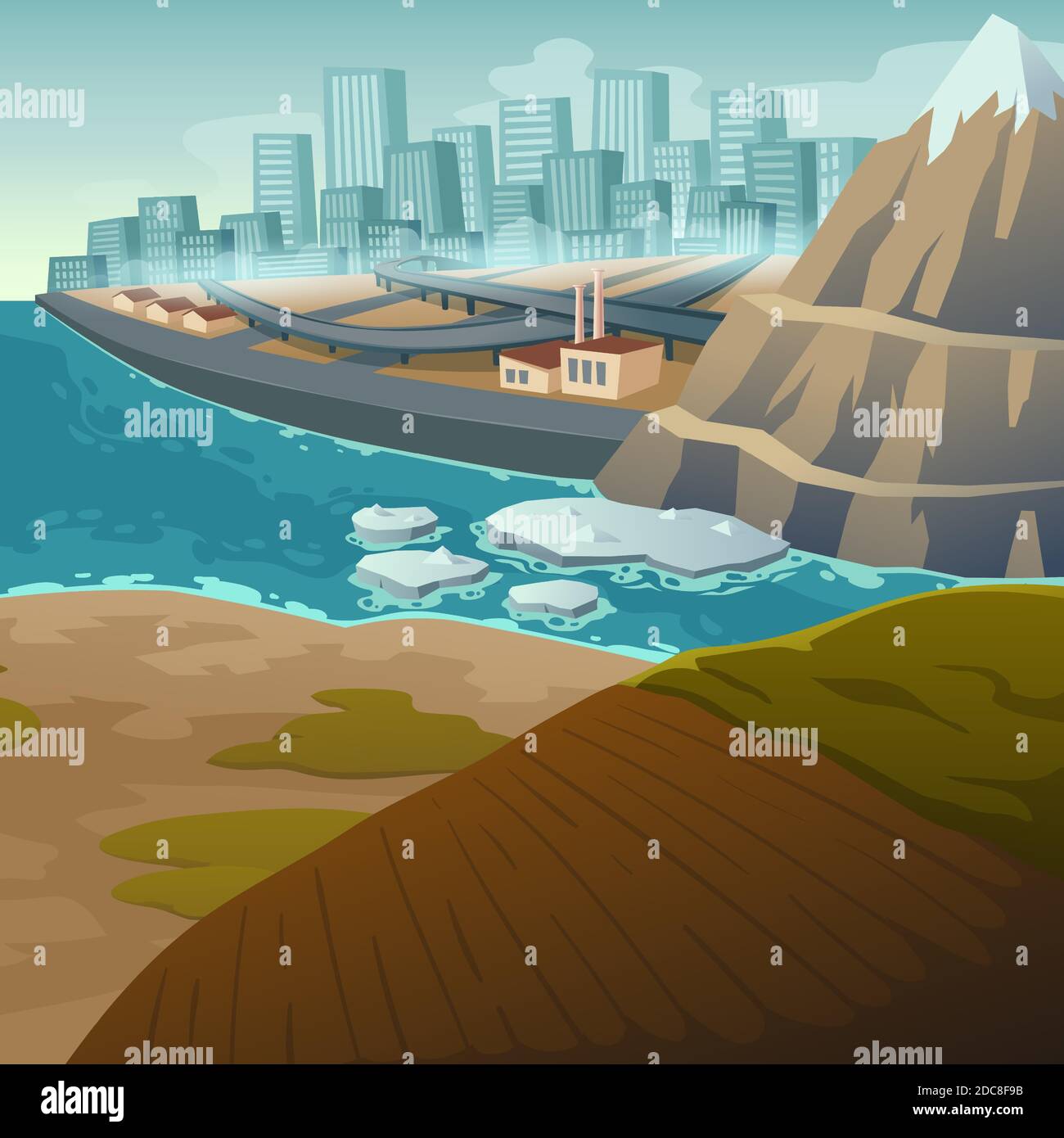 Ice Melting Animation