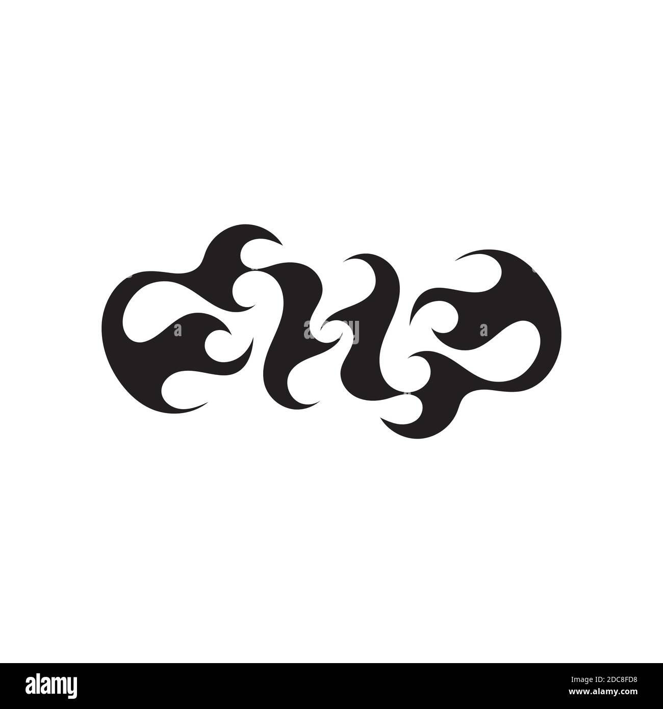 tribal flame vector symbol image Stock Vector Image & Art - Alamy