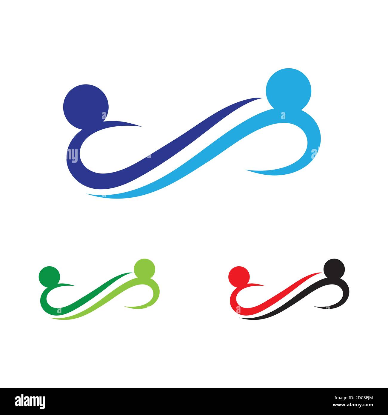 Family care infinity logo vector illustration Stock Vector Image & Art ...