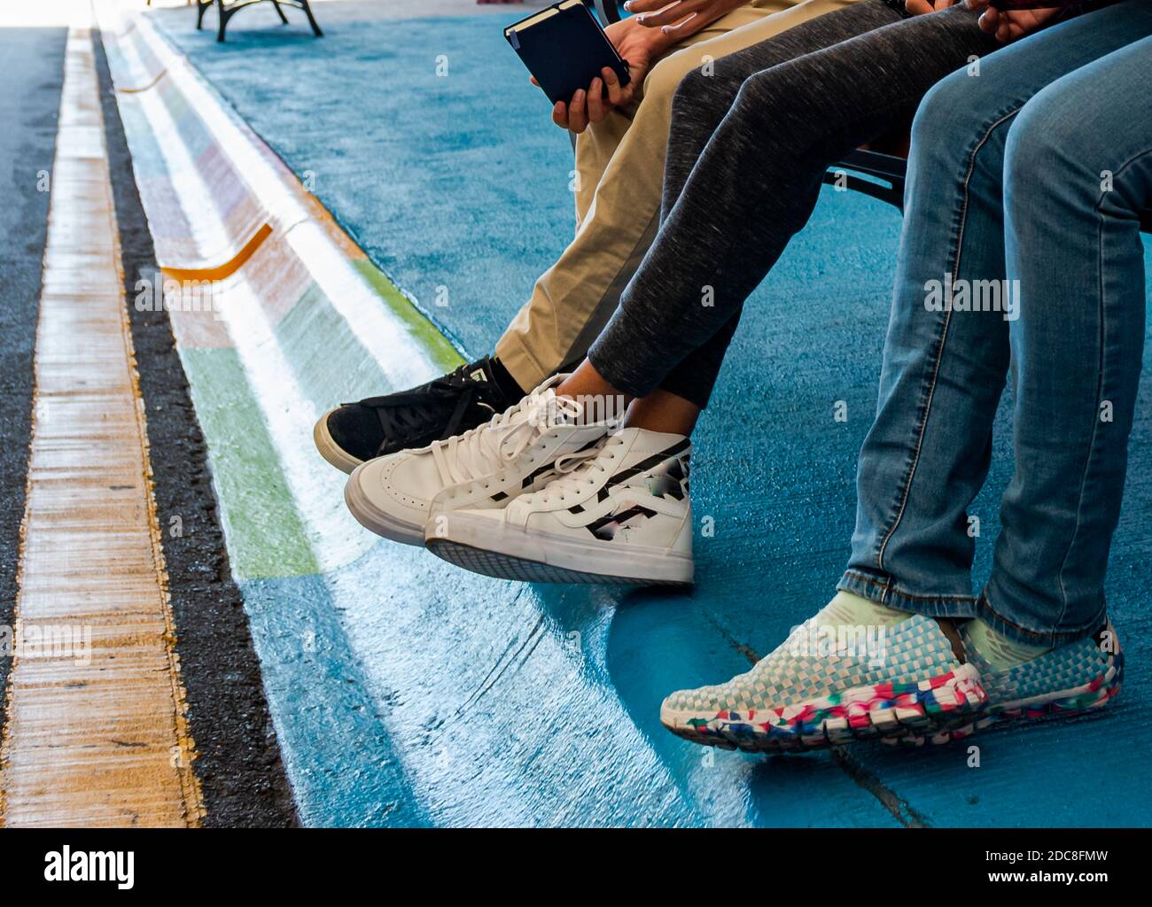 Roadside bench hi-res stock photography and images - Alamy