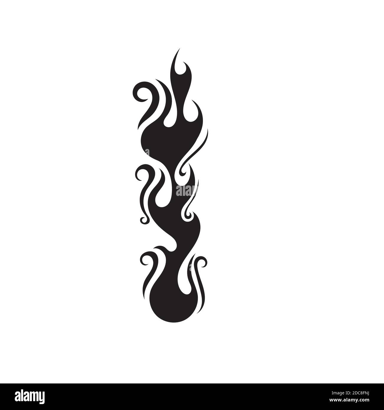 tribal flame vector symbol image Stock Vector Image & Art - Alamy