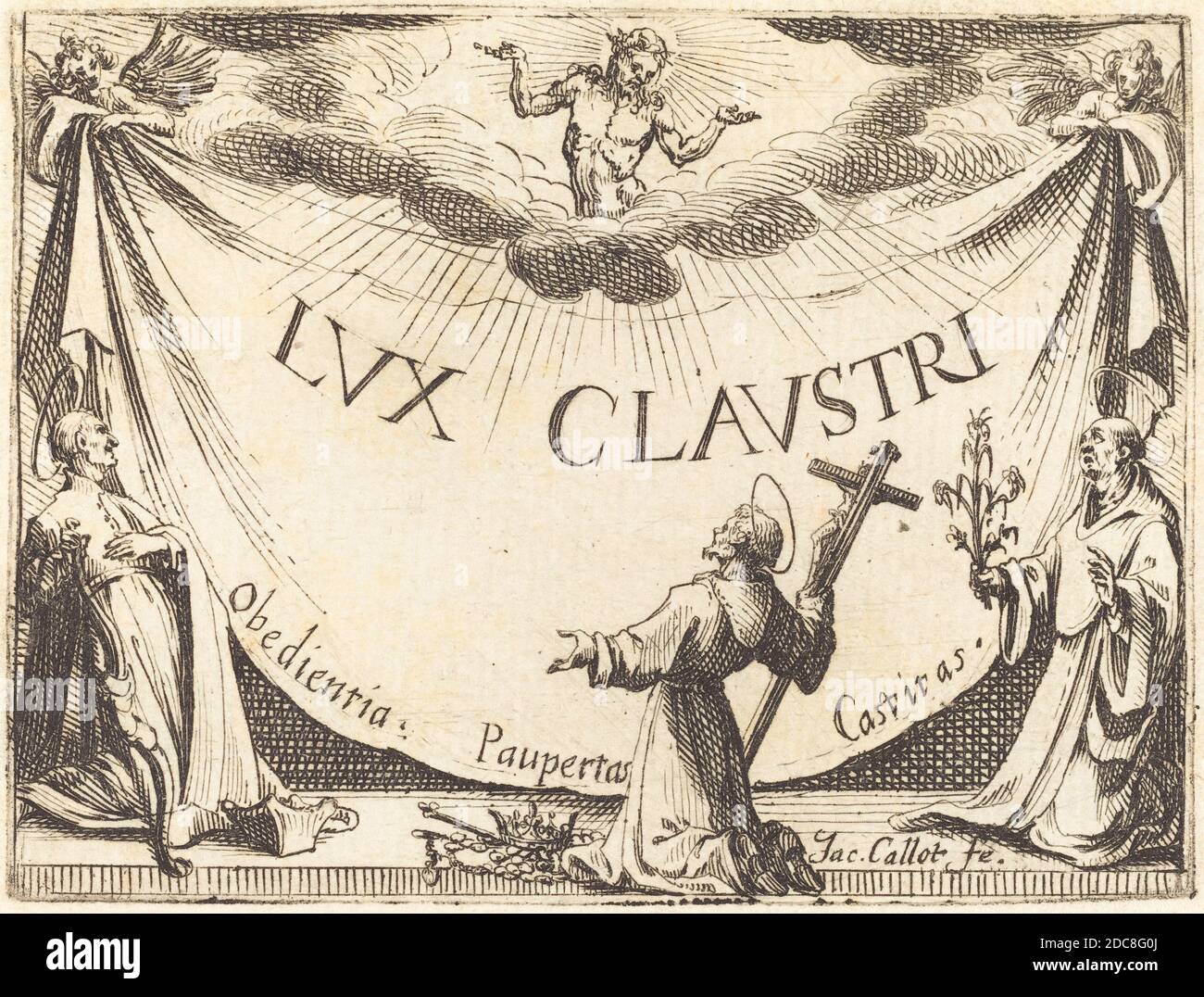 Jacques Callot, (artist), French, 1592 - 1635, Frontispiece for 'The ...