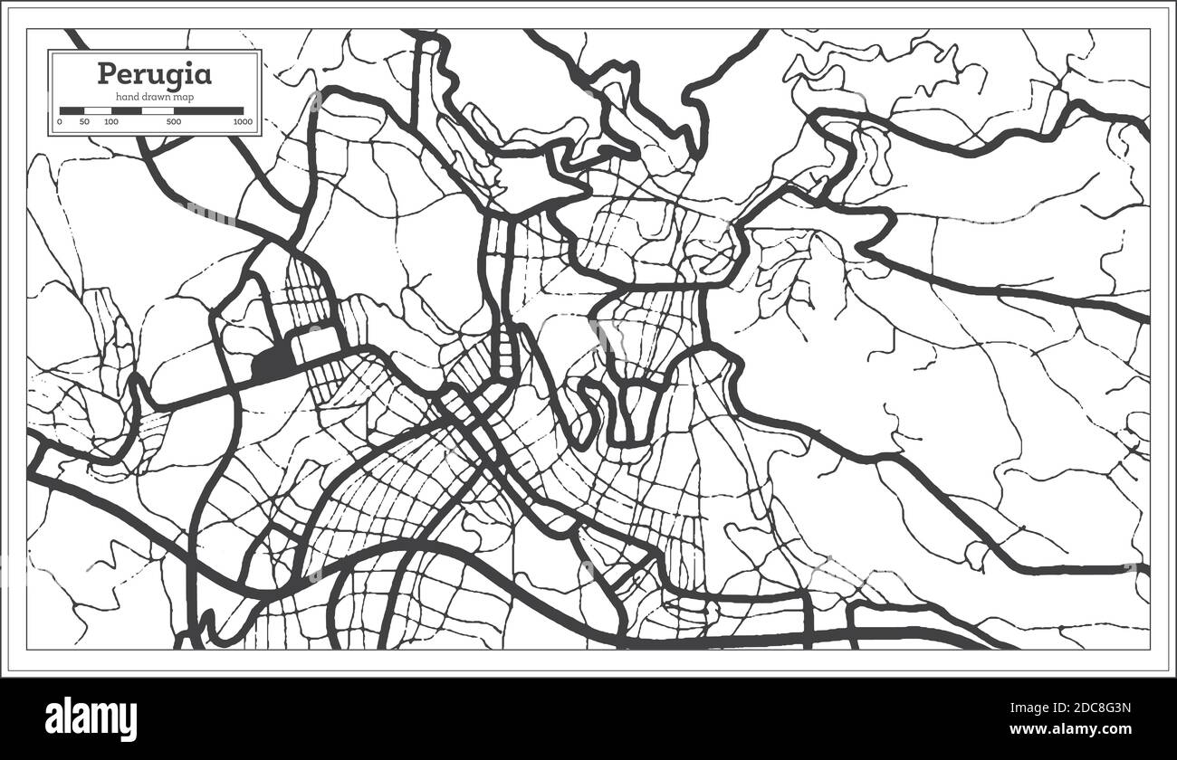 Contrato Transitorio Perugia Italia Mapa
