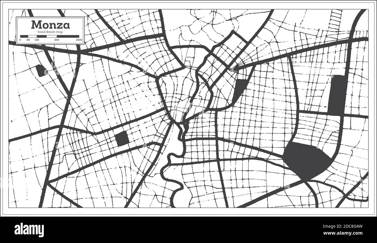 Z207 Monza Italy Map
