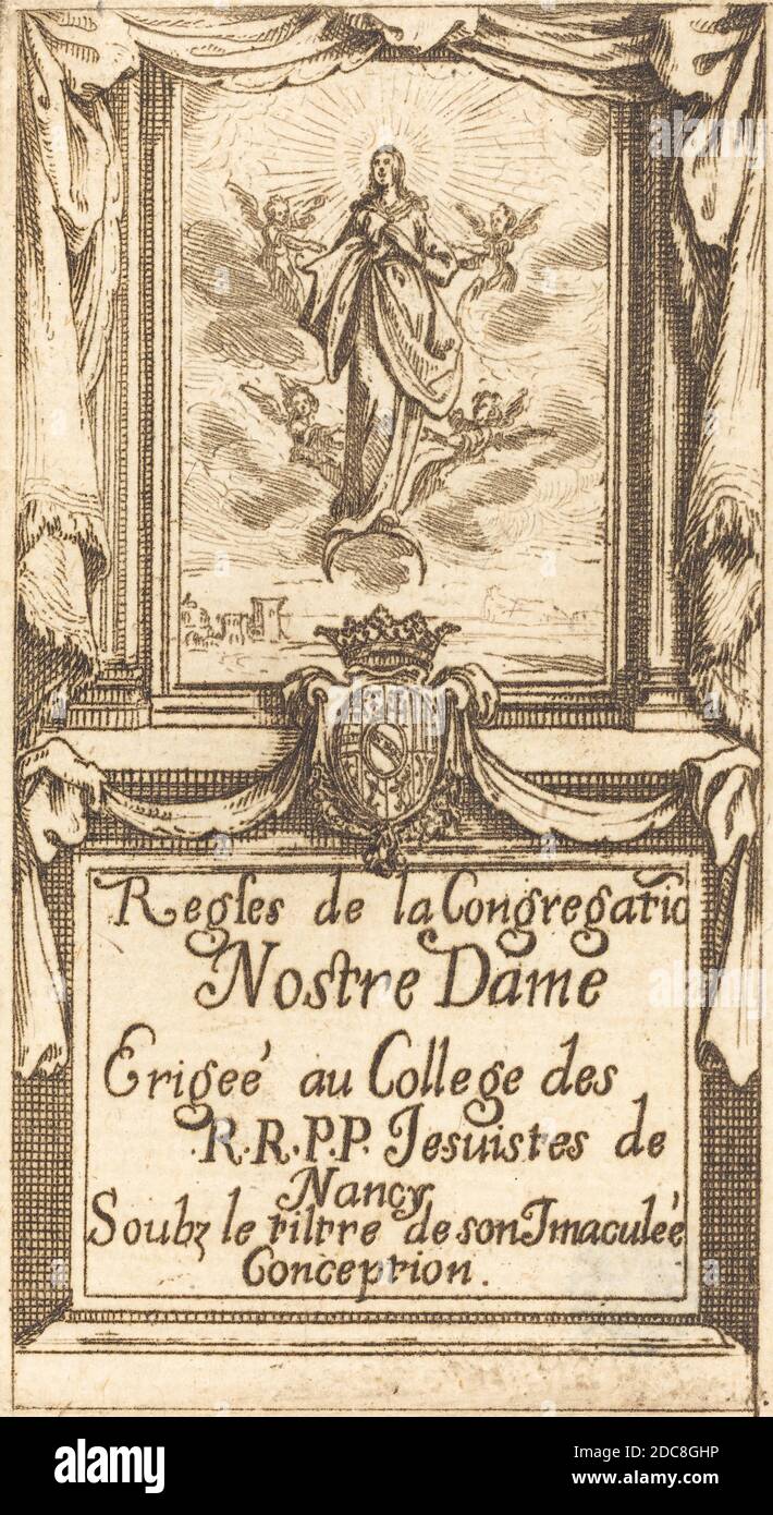 Jacques Callot, (artist), French, 1592 - 1635, Frontispiece for The ...