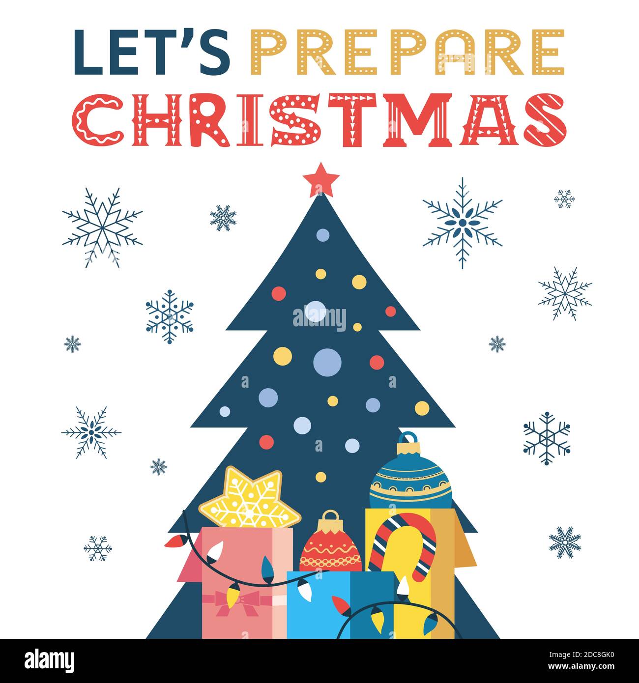 Happy holidays hand drawn vintage vector Stock Vector Image & Art - Alamy