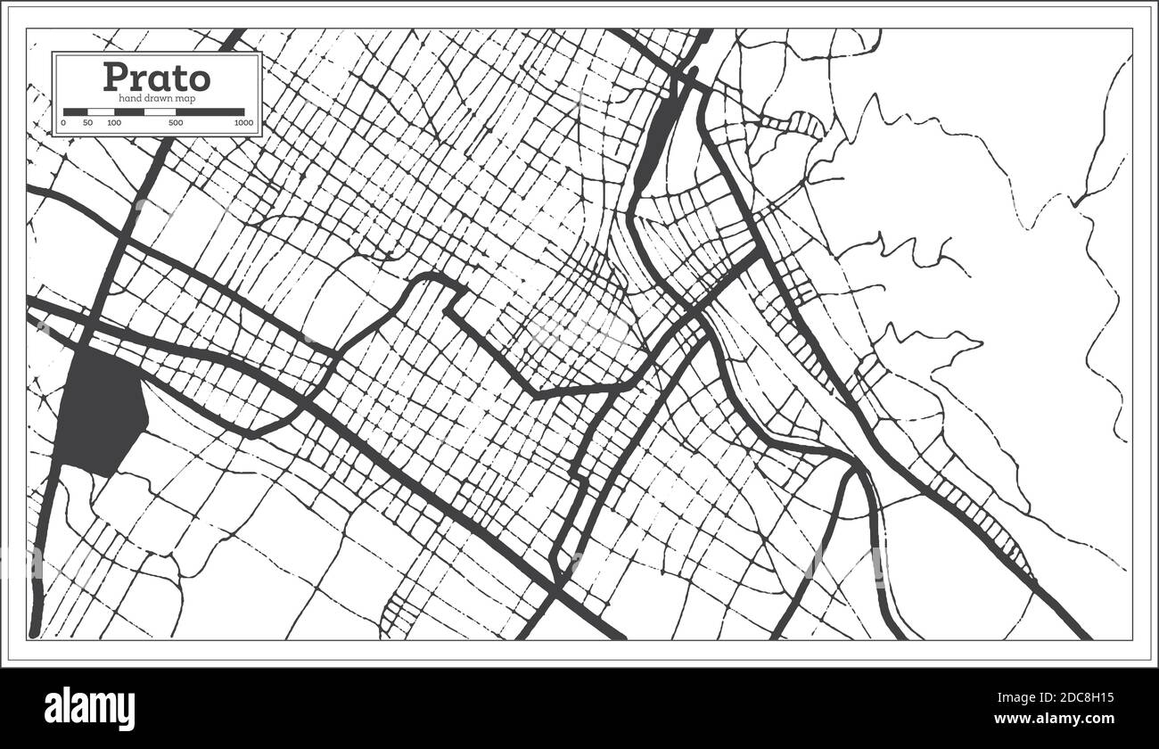 Map of prato hi-res stock photography and images - Alamy