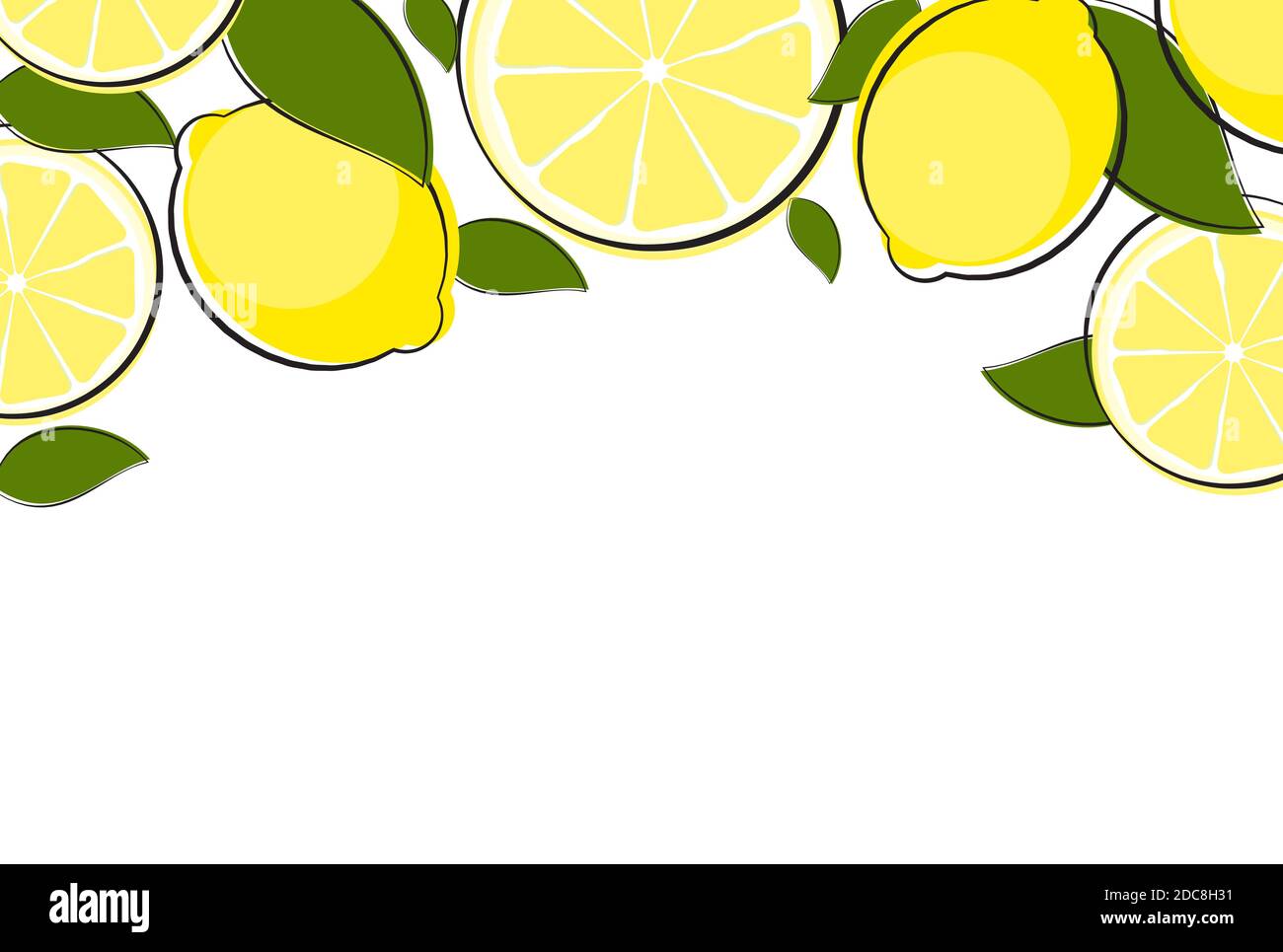 Abstract Lemon Natural Background Illustration Stock Photo - Alamy