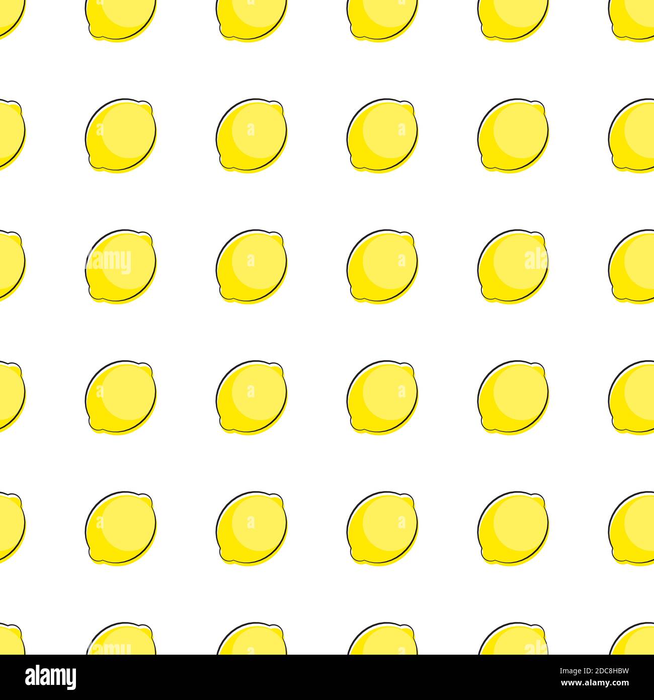 Abstract Lemon Seamless Pattern Background Illustration Stock Photo - Alamy