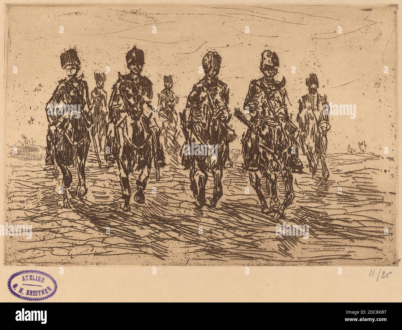 George Hendrik Breitner, (artist), Dutch, 1857 - 1923, Galloping ...