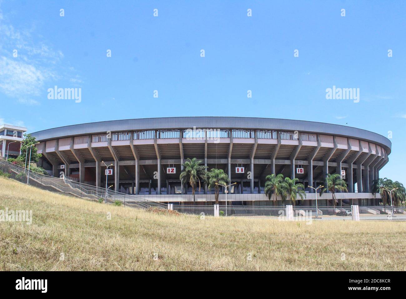 Africa Cup of Nations qualifiers 2020. The national sports stadium ...