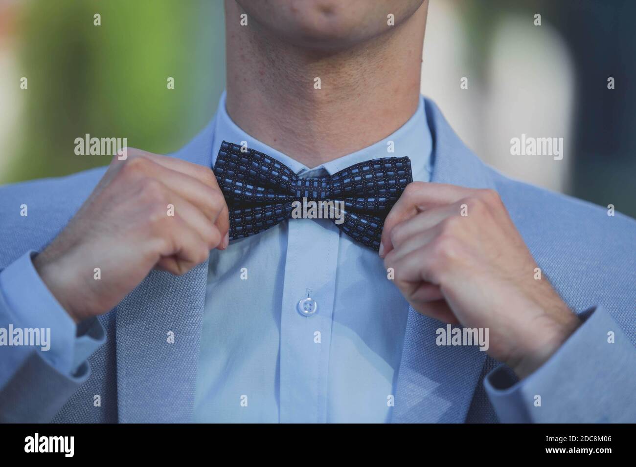 Touching bowtie hi-res stock photography and images - Alamy