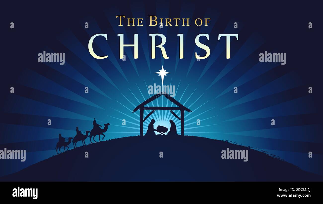 Baby jesus in the cradle hi-res stock photography and images - Alamy