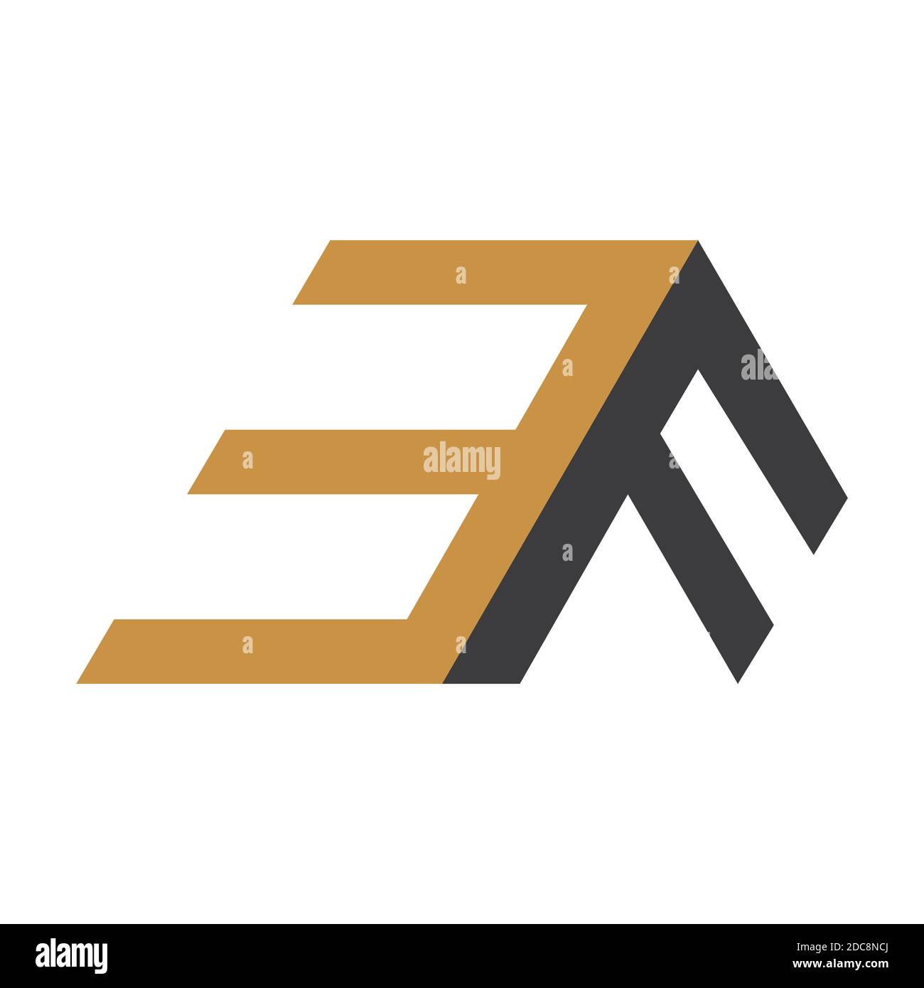 Initial letter ef logo or fe logo vector design template Stock Vector ...