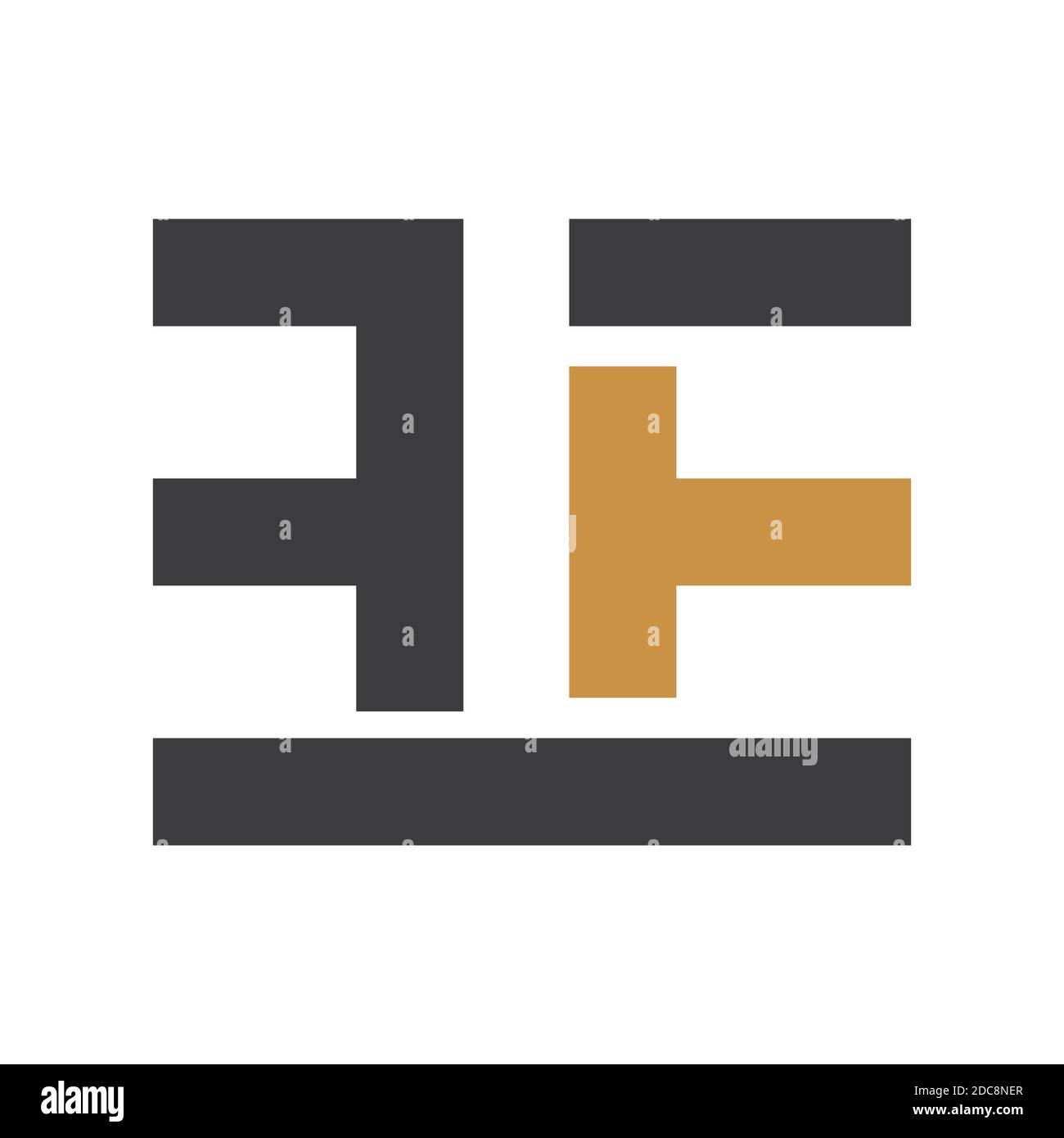 Initial letter ef logo or fe logo vector design template Stock Vector ...