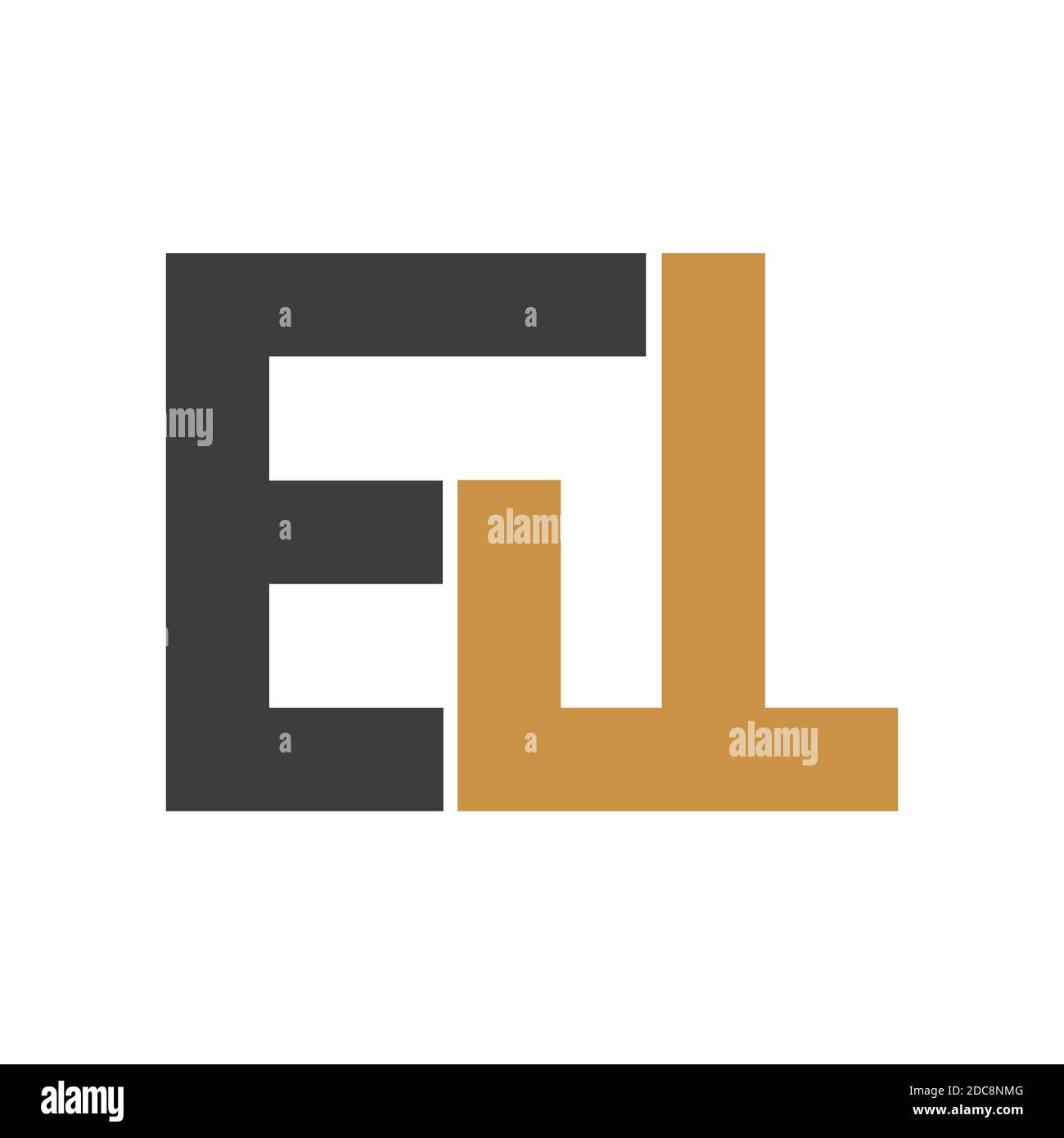 Initial letter ef logo or fe logo vector design template Stock Vector ...