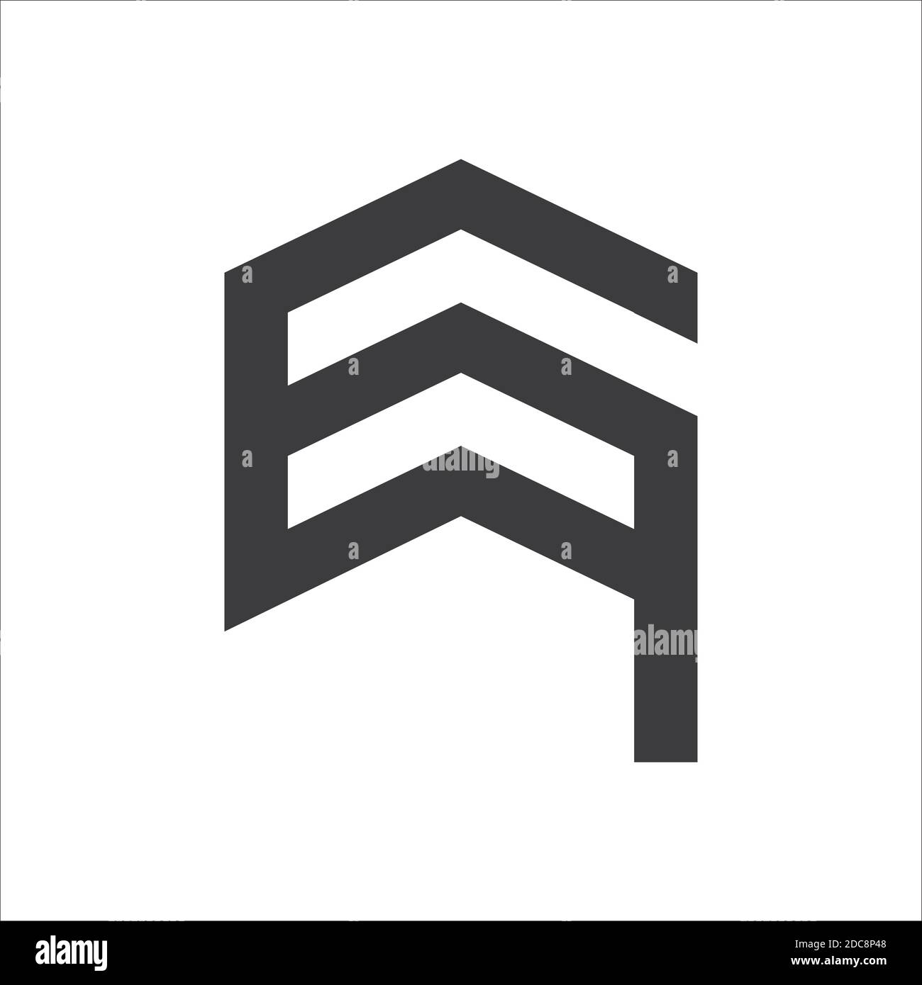 Initial letter ef logo or fe logo vector design template Stock Vector ...