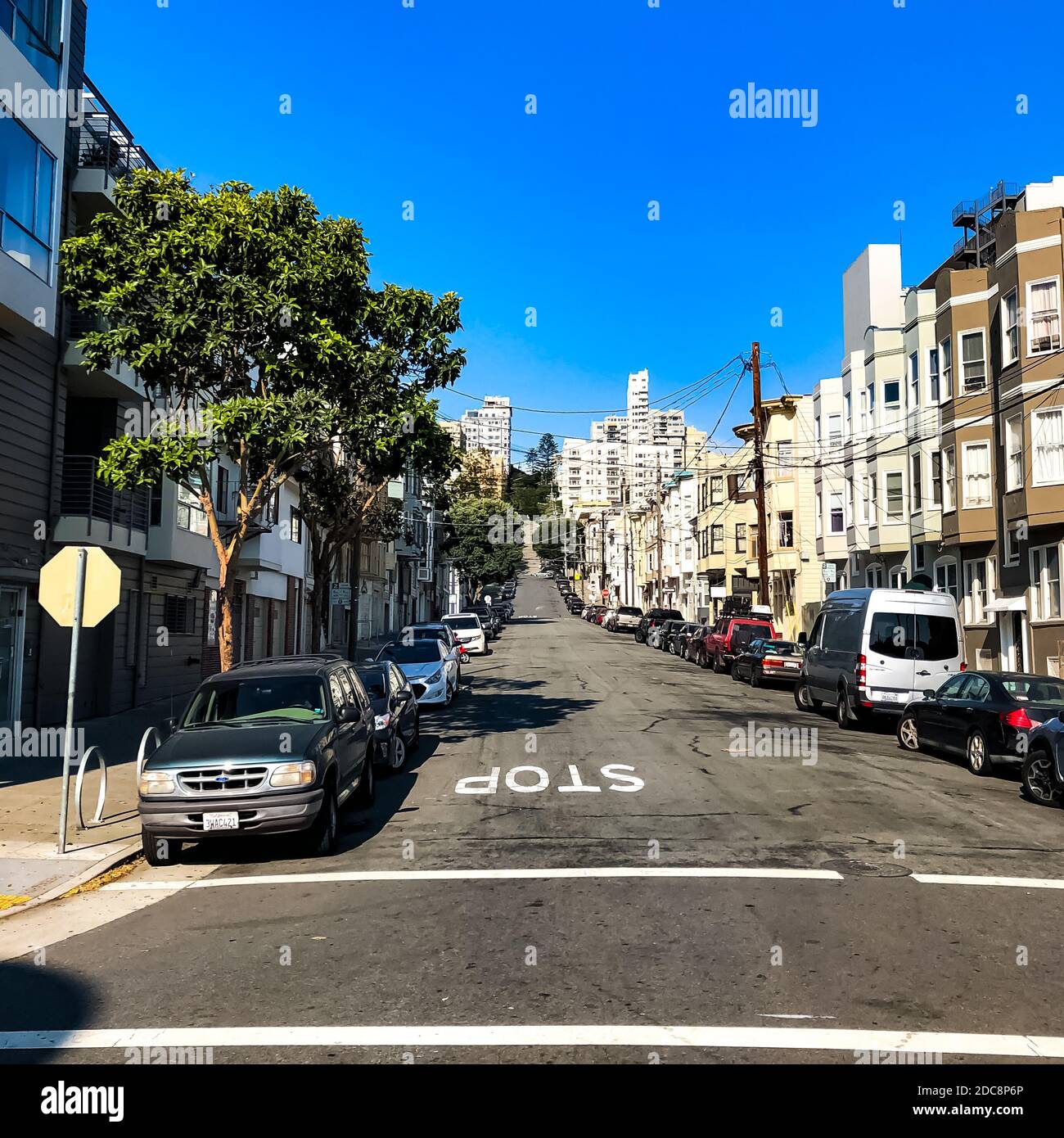 San Francisco street in California Stock Photo - Alamy