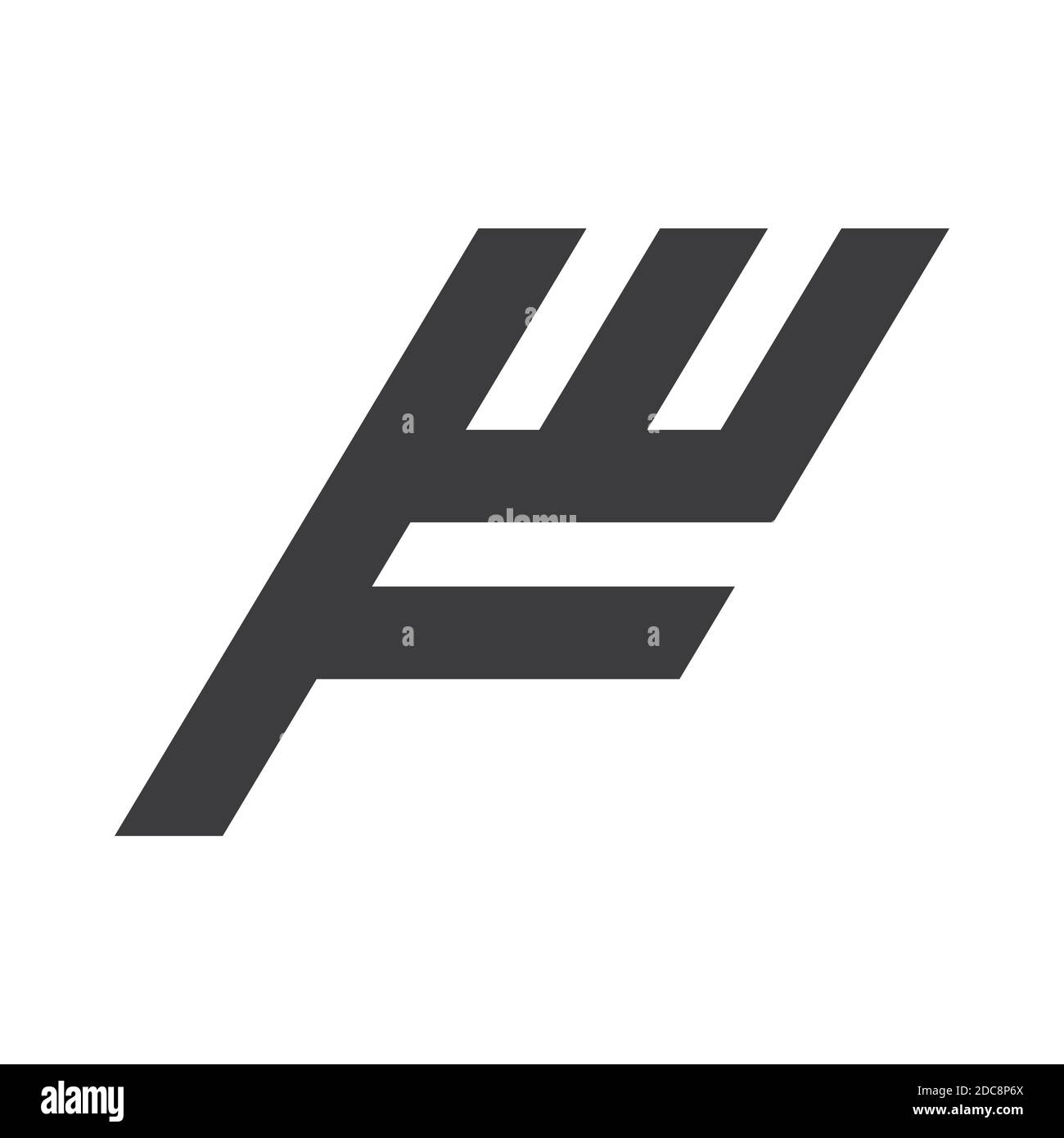 Initial letter ef logo or fe logo vector design template Stock Vector ...