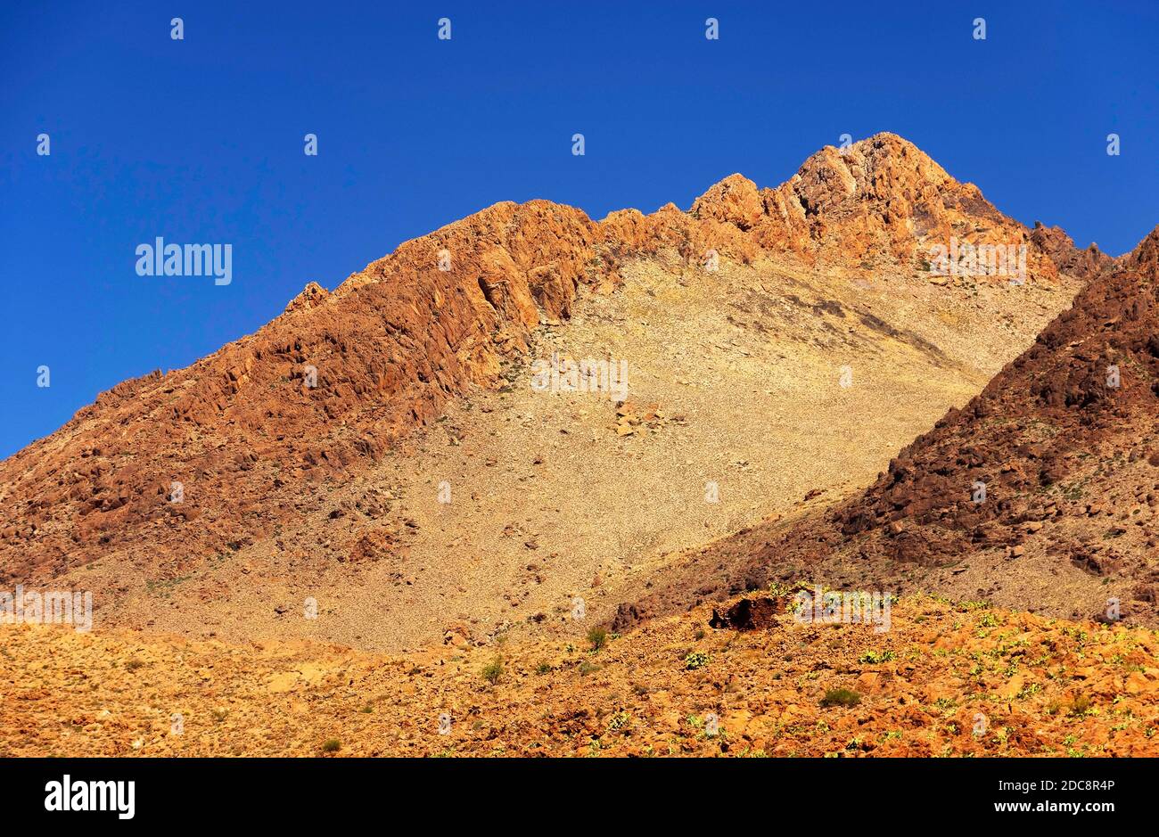 Alpine landscape of Atlas Mountains, South Morocco, Africa Stock Photo ...