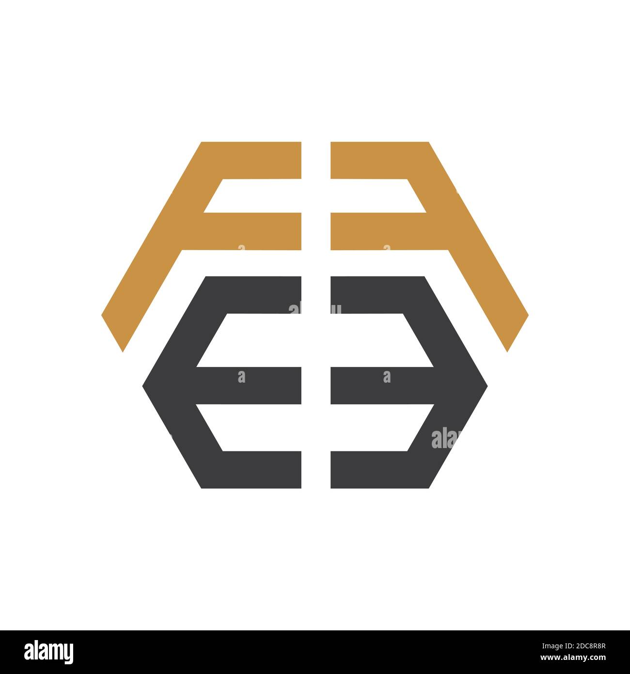 Initial letter ef logo or fe logo vector design template Stock Vector ...