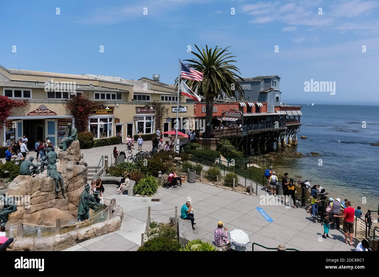 Monterey city views. Monterey is a city on Californias rugged central ...