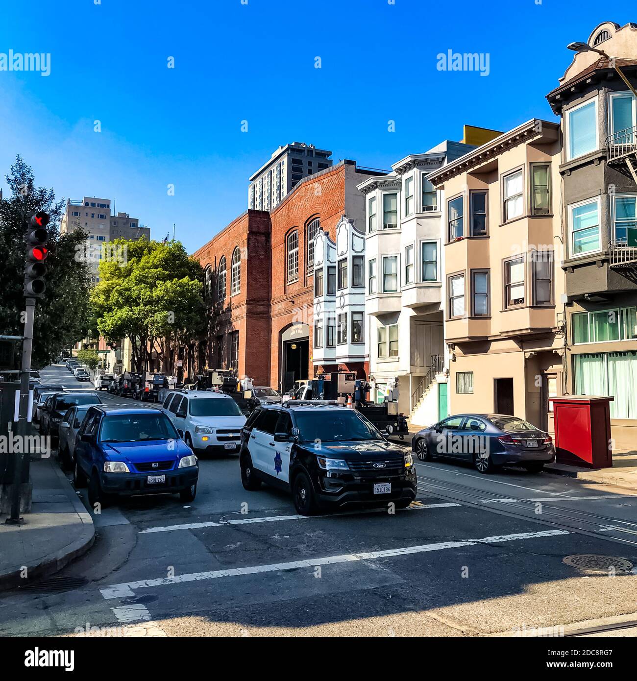 San Francisco street in California Stock Photo - Alamy
