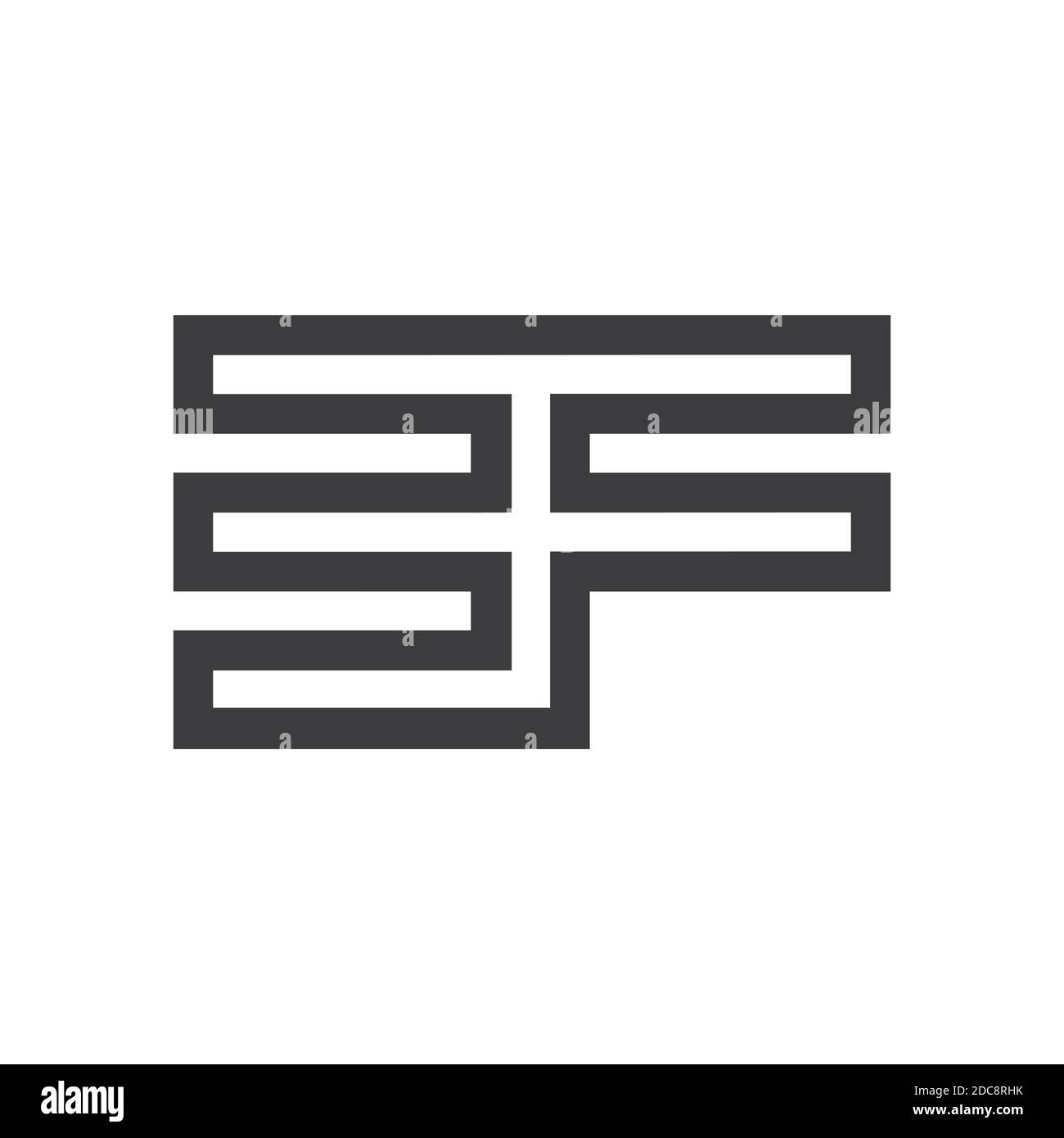 Initial letter ef logo or fe logo vector design template Stock Vector ...