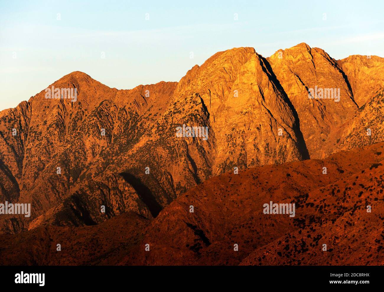 Alpine landscape of Atlas Mountains, South Morocco, Africa Stock Photo ...