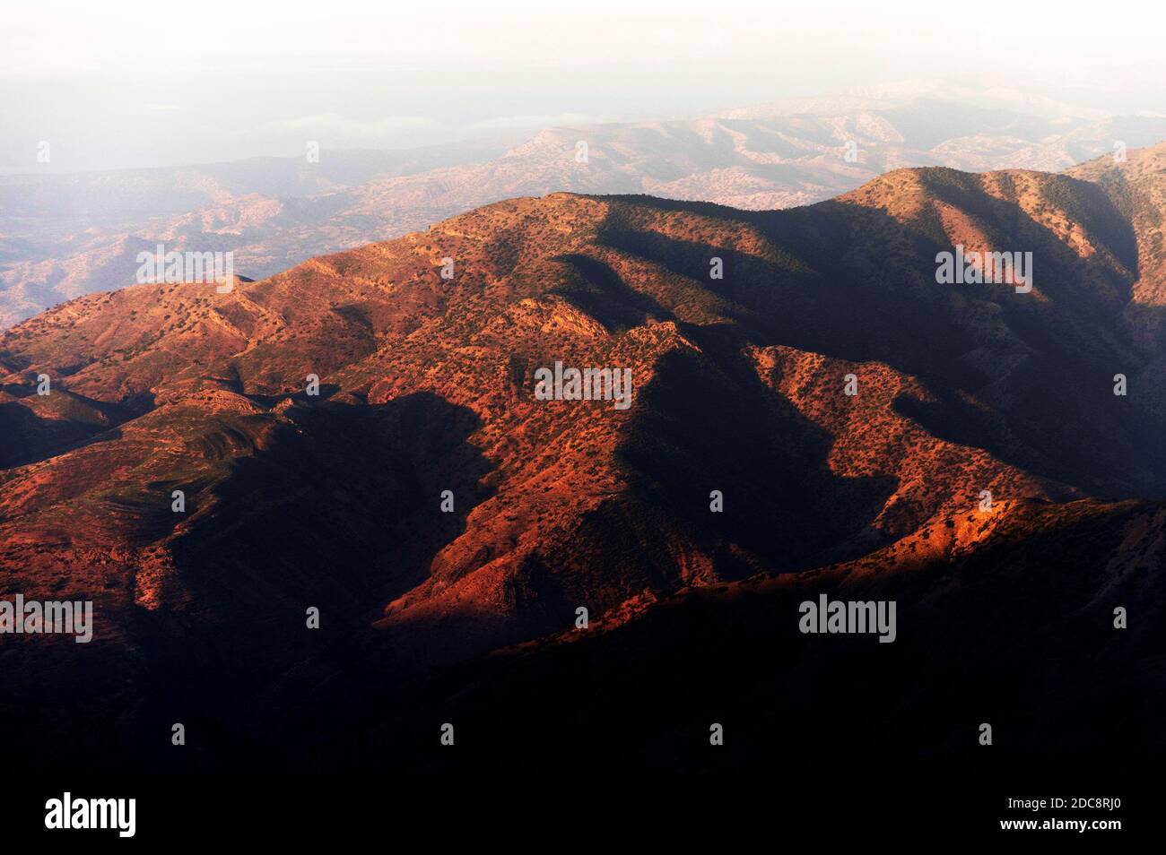 Alpine landscape of Atlas Mountains, South Morocco, Africa Stock Photo ...