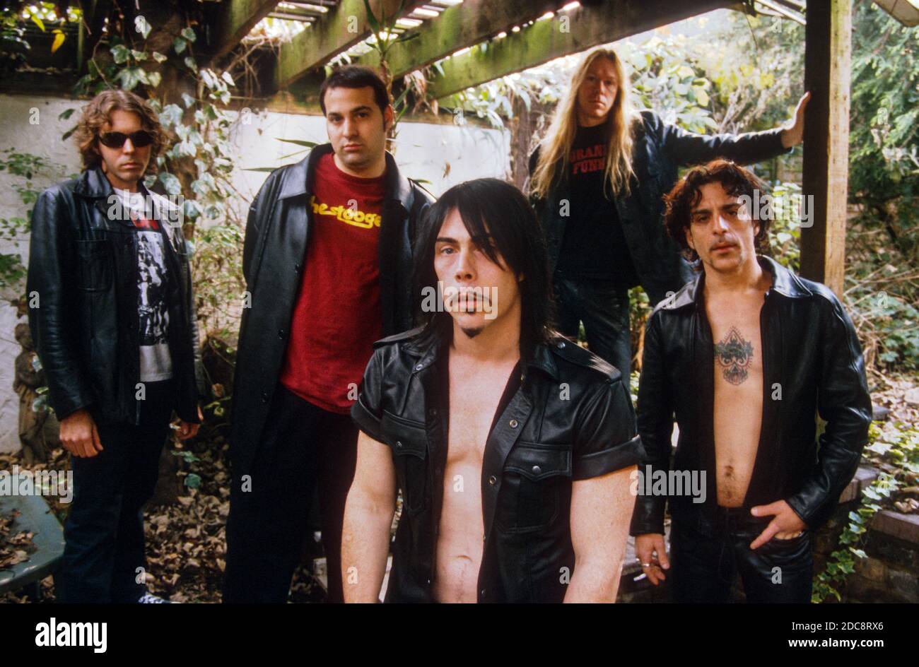 American stoner rock band Monster Magnet photographed in Camden London ...