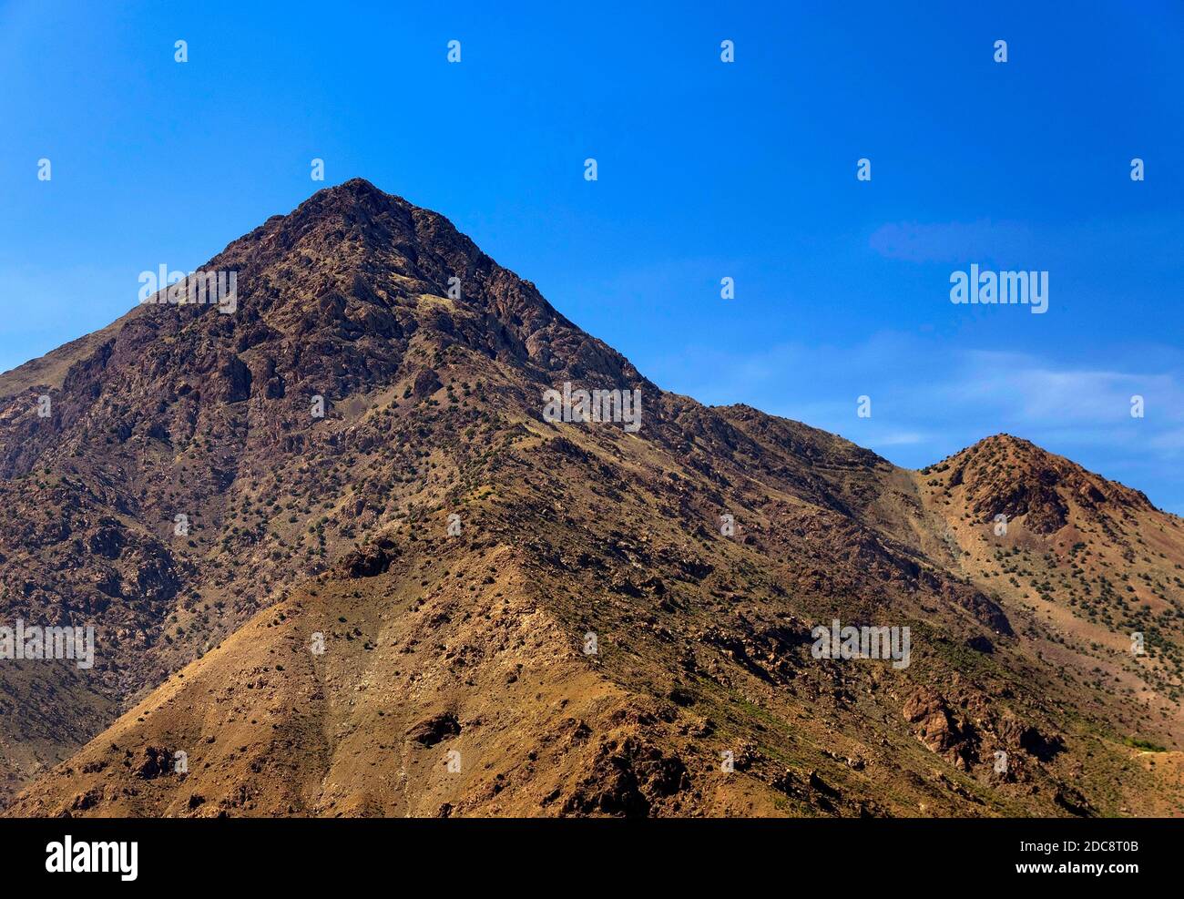Alpine landscape of Atlas Mountains, South Morocco, Africa Stock Photo ...