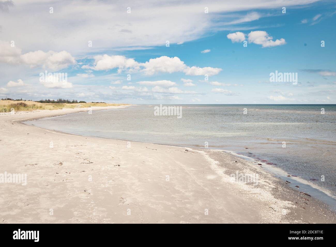 sunny day at the beach, nordjylland, denmark, caribic feeling Stock ...