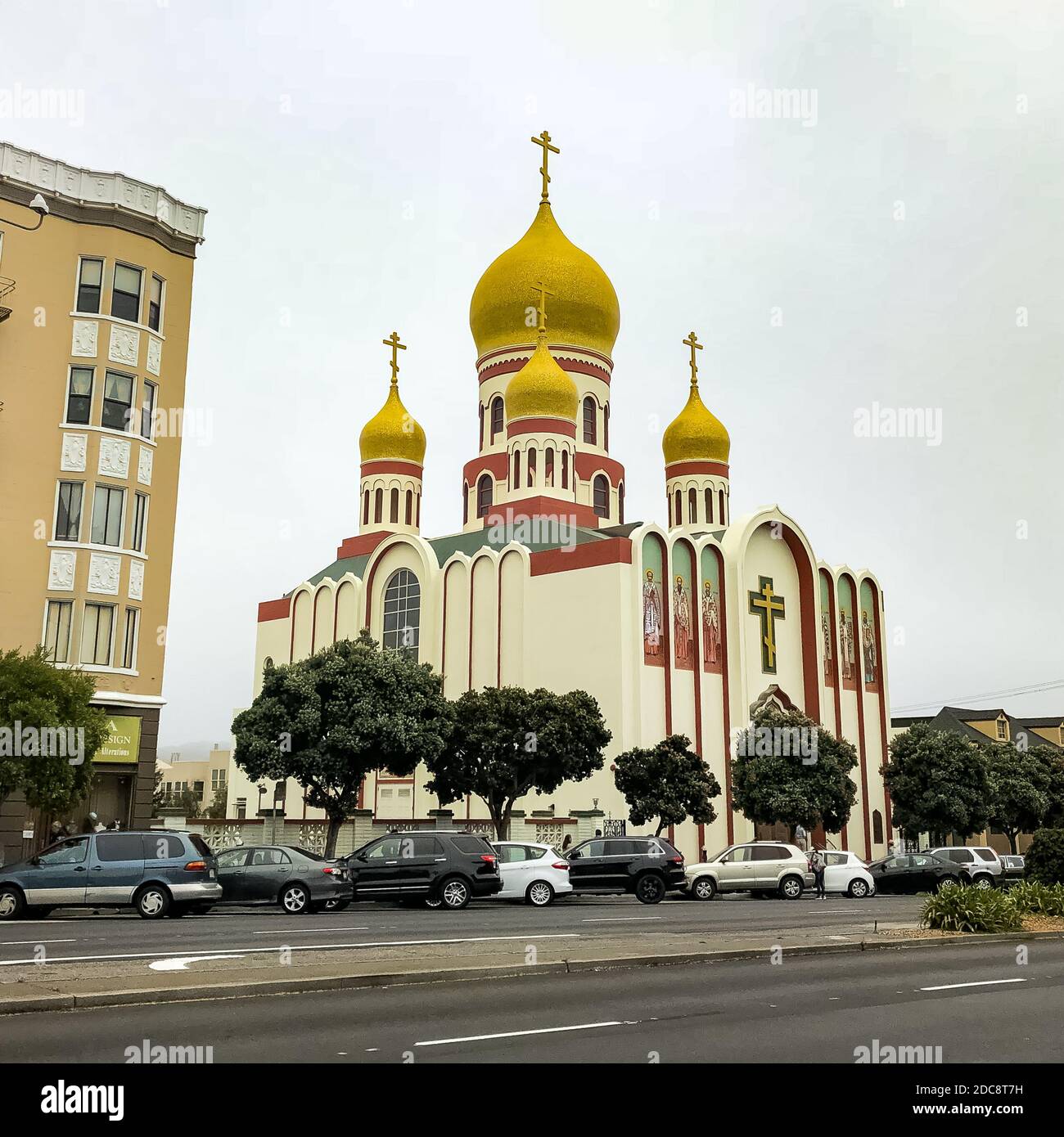 Holy virgin cathedral san francisco hi-res stock photography and images ...