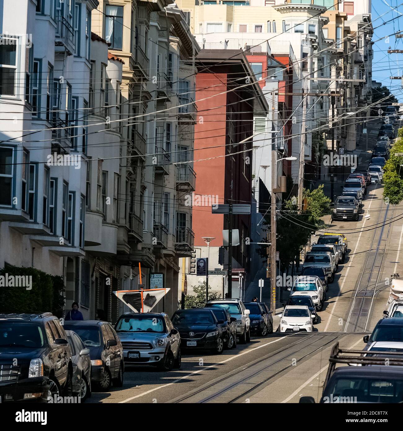 San Francisco street in California Stock Photo - Alamy