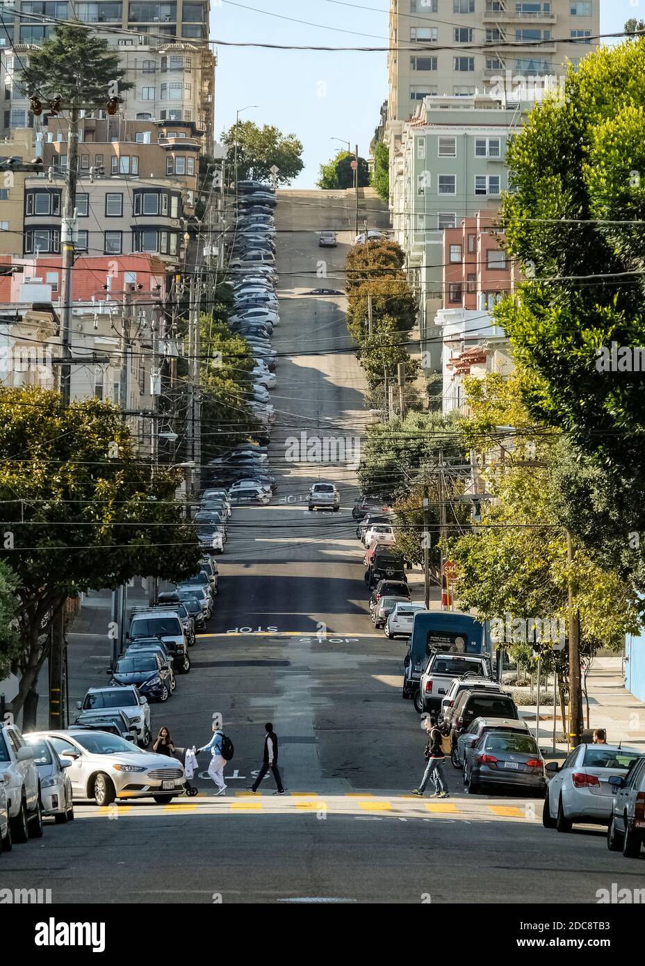 San Francisco street in California Stock Photo - Alamy
