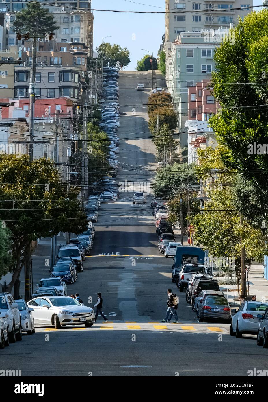 San Francisco street in California Stock Photo - Alamy