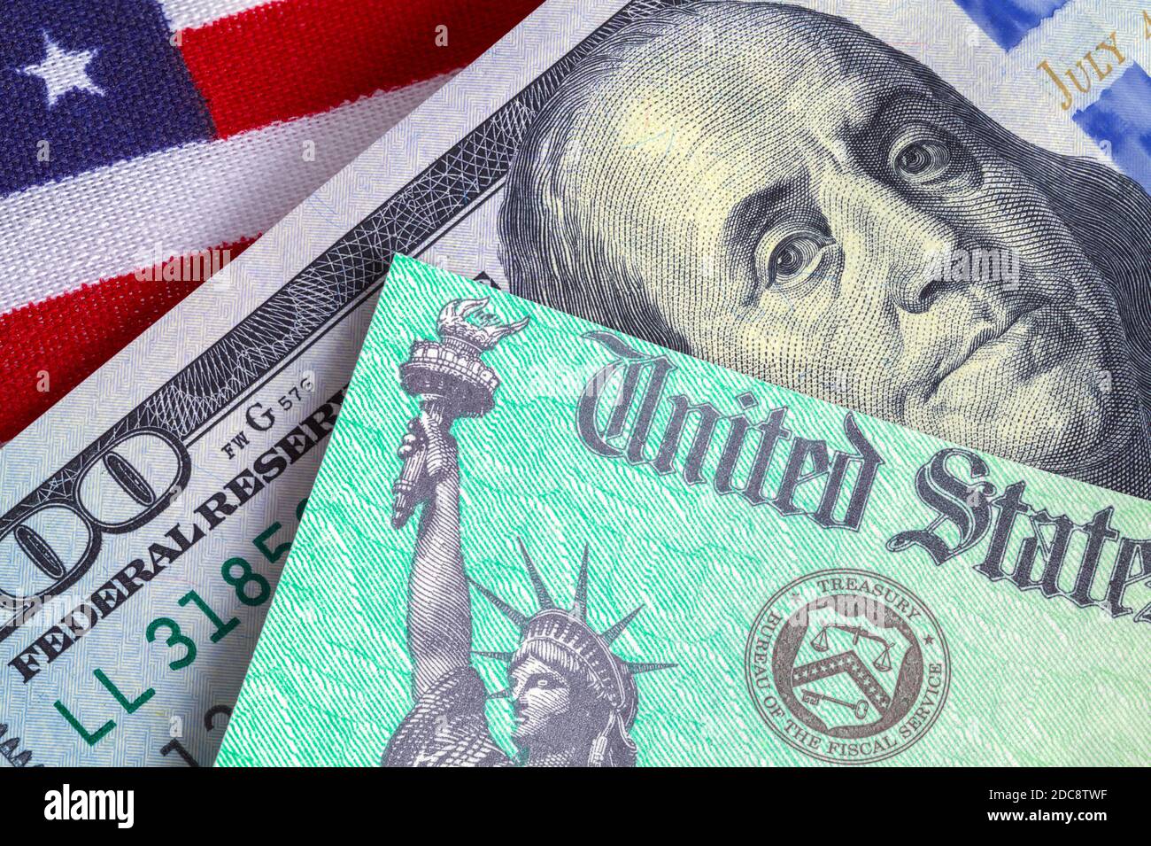 American dollar bill flag hi-res stock photography and images - Alamy
