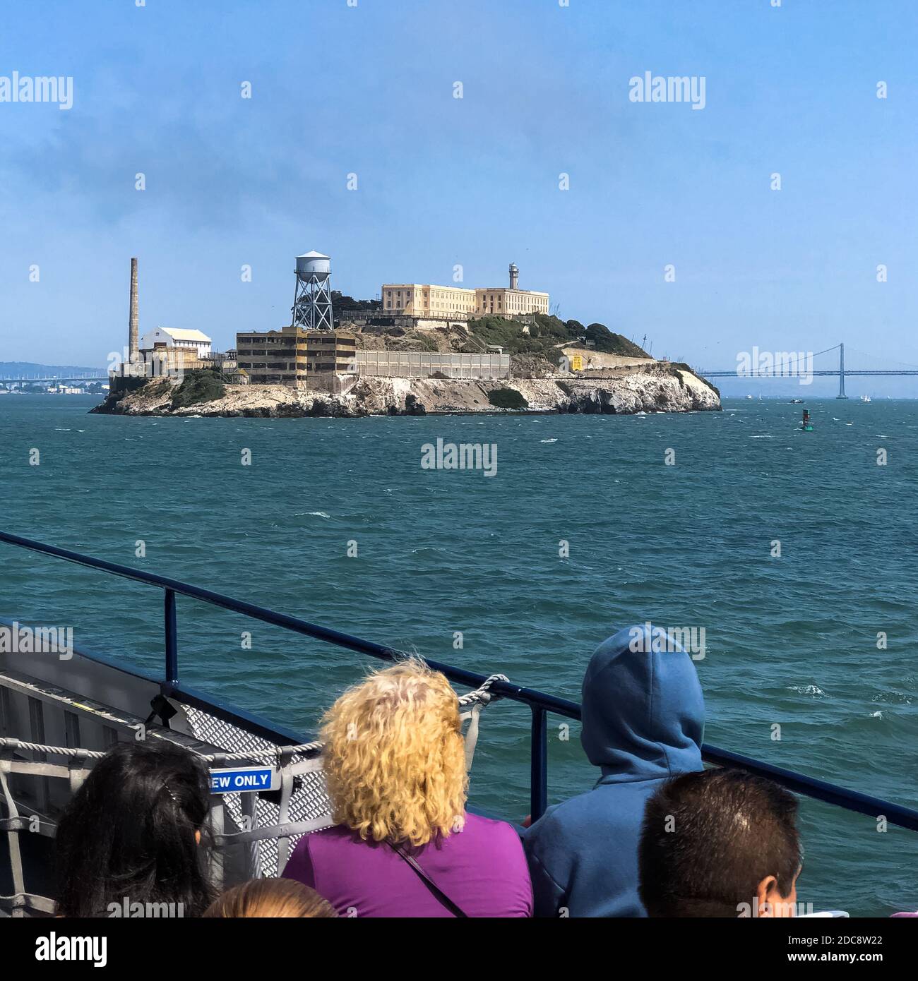 Alcatraz Island and Alcatraz Prison which is located in San Francisco ...